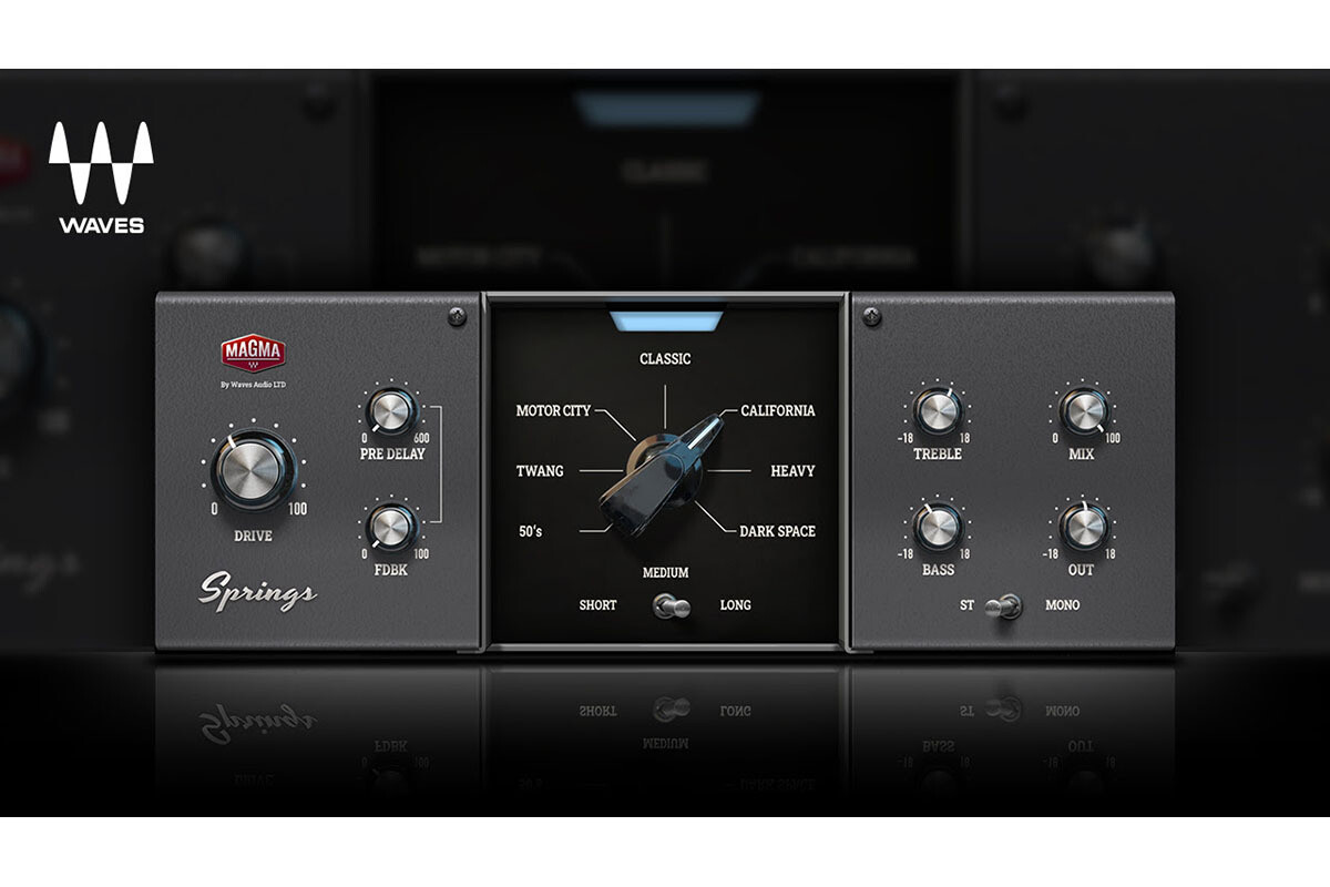 Waves、スプリング・リバーブのMagmaプラグイン「Magma Springs」 (2023年8月2日) - エキサイトニュース