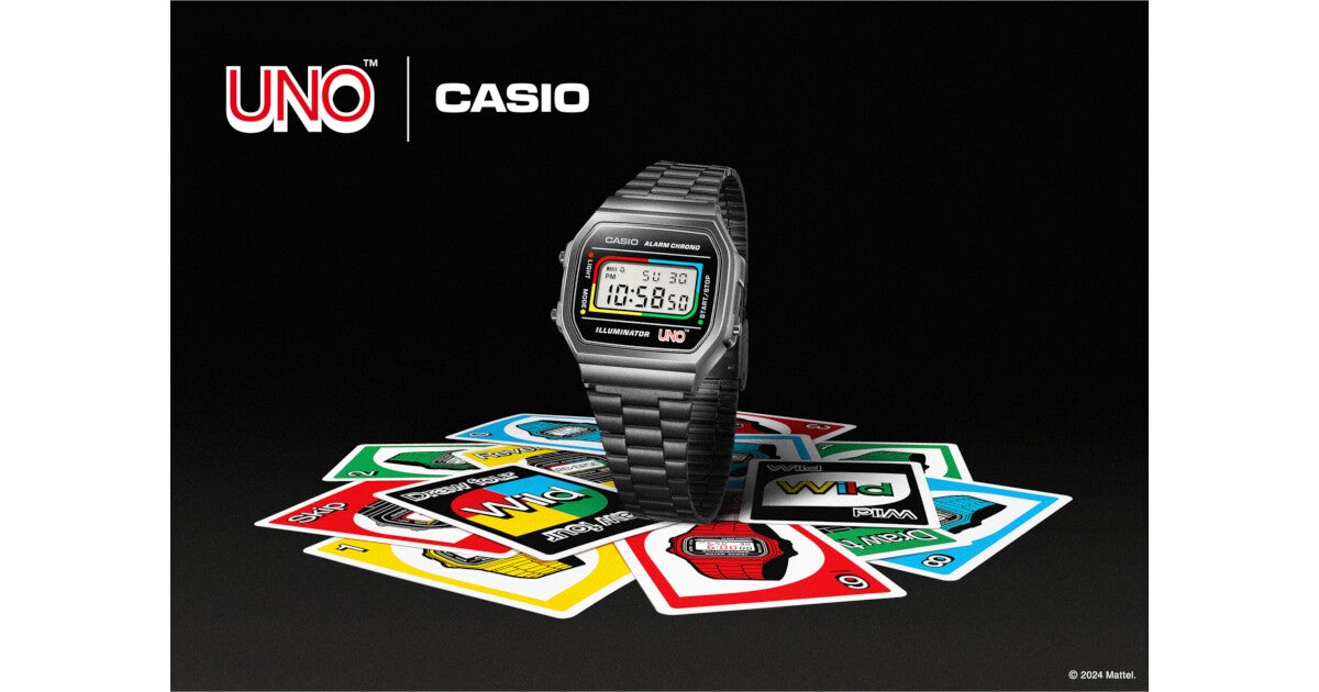 世界的人気カードゲーム「UNO」とカシオクラシックのコラボウオッチが登場 (2024年5月30日) - エキサイトニュース