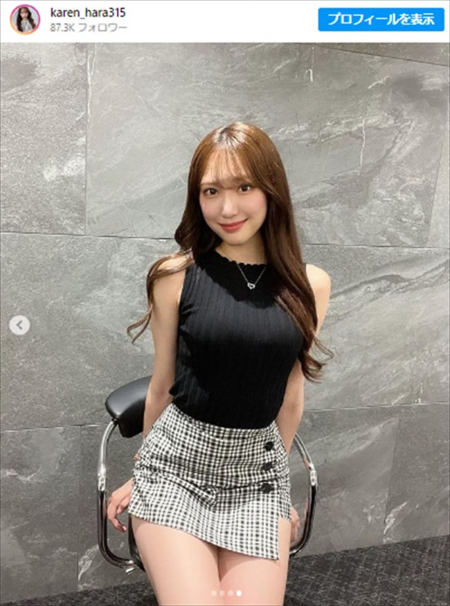 23歳“スタイル抜群”人気アイドル、“ミニスカ＆ノースリーブ”姿にネット騒然「たまらん」 (2024年7月9日) - エキサイトニュース