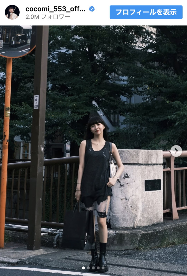 cocomi、ブラックコーデで魅了 母・工藤静香も「いいね」 (2025年8月26日) - エキサイトニュース