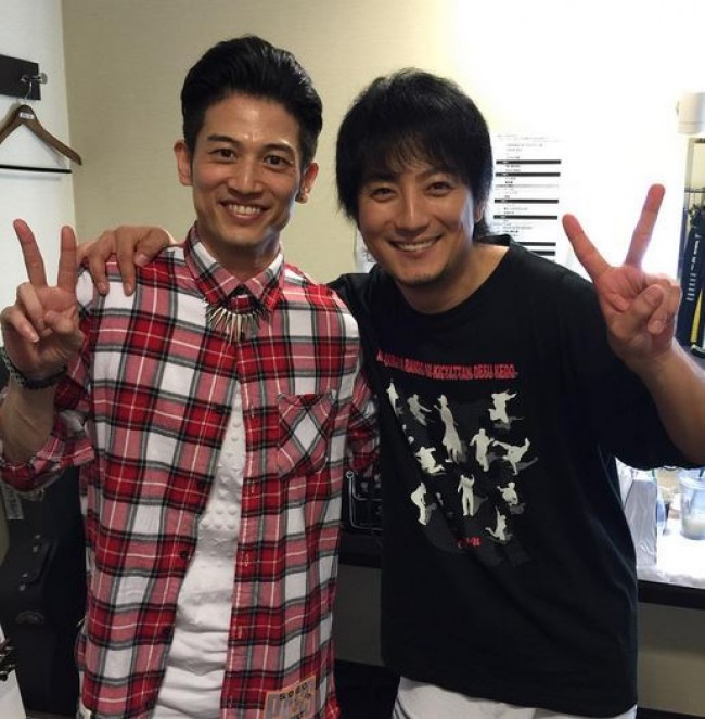 野久保直樹、“お兄ぃ”上地雄輔とツーショット 「次はつる兄も」と期待の声 (2015年9月28日) - エキサイトニュース