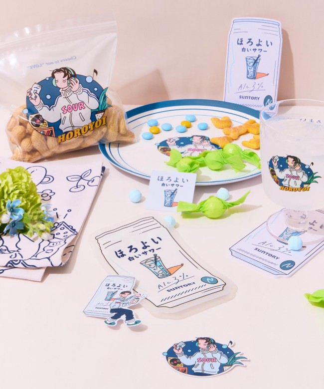 「ほろよい」×「3COINS」がコラボ！ テーブルを楽しく彩るPOPなアイテムを展開 (2024年12月1日) - エキサイトニュース