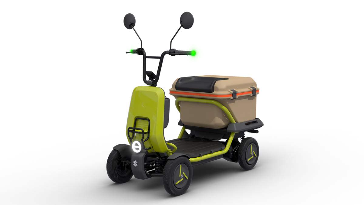 16歳から乗れるスズキの電動パーソナルモビリティ「SUZU-RIDE」【ジャパンモビリティショー2023】 (2023年10月3日) - エキサイトニュース