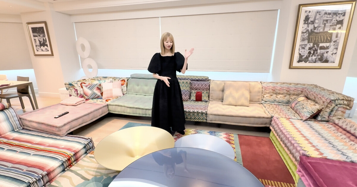 伝説のキャバ嬢が暮らす都内タワマンの値段は…4SLDK約260平米、リビングには高級家具がずらり (2025年11月11日) - エキサイトニュース