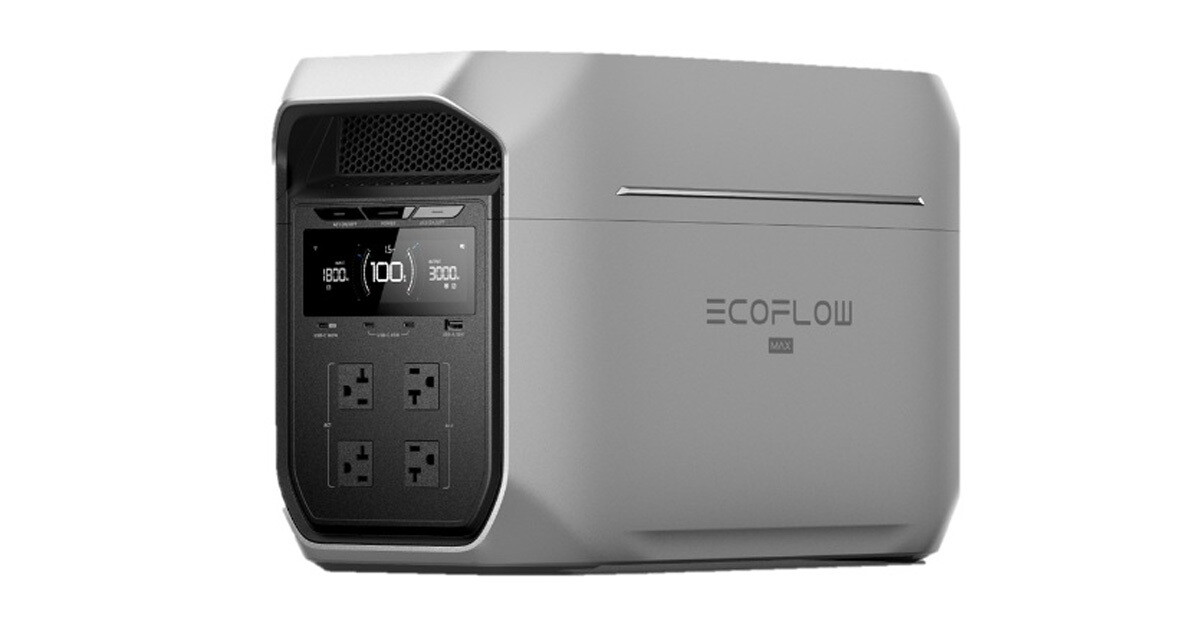 EcoFlow、ACポート分割機能付きの大容量ポータブル電源「DELTA3 Max Plus」 (2025年9月11日) - エキサイトニュース