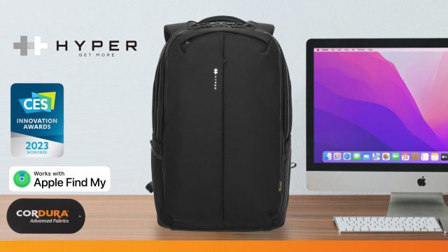 Apple「探す」対応｜パソコンや貴重品を安全に持ち歩けるバックパック「HyperPack Pro」まもなく販売開始 (2023年9月16日) - エキサイトニュース