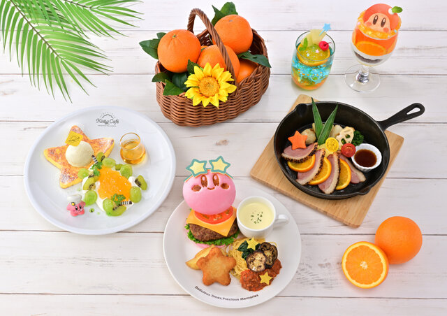 「カービィカフェ」甘ずっぱい“オレンジ”を使った夏限定メニューが美味しそう！7月2日から開催 - エキサイトニュース