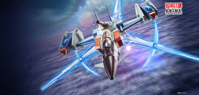 ROBOT魂に「スカイグラスパー」がテイクオフ！“スラスター光がきらめくような演出”を再現したバーニアフラッシュエフェクトがカッコ良い ...