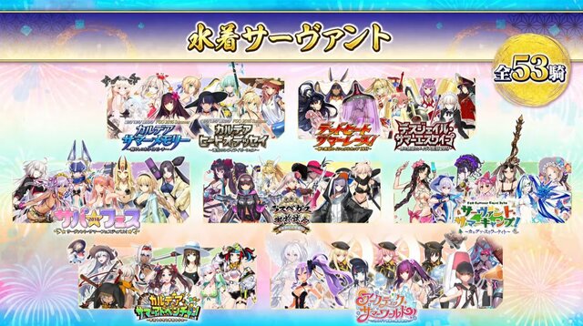『FGO』“最も多くLV120になった水着サーヴァント”が判明、「宮本武蔵」「カーマ」「伊吹童子」が相争う！ (2023年7月29日) - エキサイトニュース
