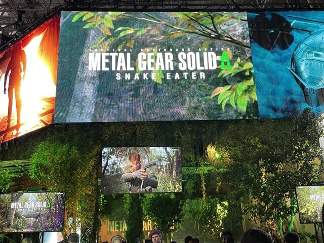 桟橋から落ちた姿も撮れる！『メタルギア』世界を再現した「コナミ」ブースはまるでジャングル【TGS2024】 (2024年9月26日) - エキサイトニュース