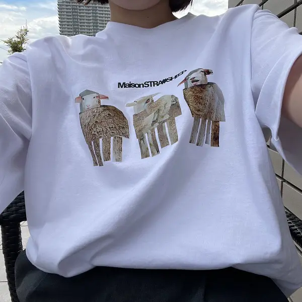 “羊”がチャームポイント「MAISON STRAYSHEEP」のTシャツでおしゃれにキメよ【サムシング センスフル】 (2024年6月29日) - エキサイトニュース