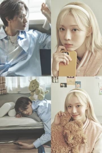 元TREASURE バン・イェダム＆aespaのWINTER、コラボ曲「Officially Cool」コンセプトフォト第1弾を公開 ...