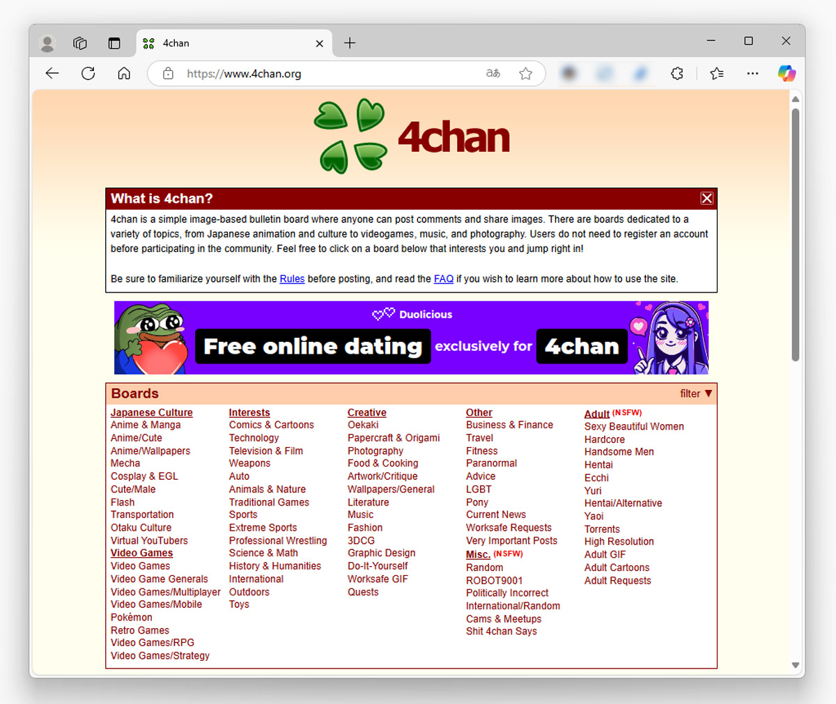 4chan、サイバー攻撃から復旧を宣言 「私たちは決して諦めない」 - エキサイトニュース