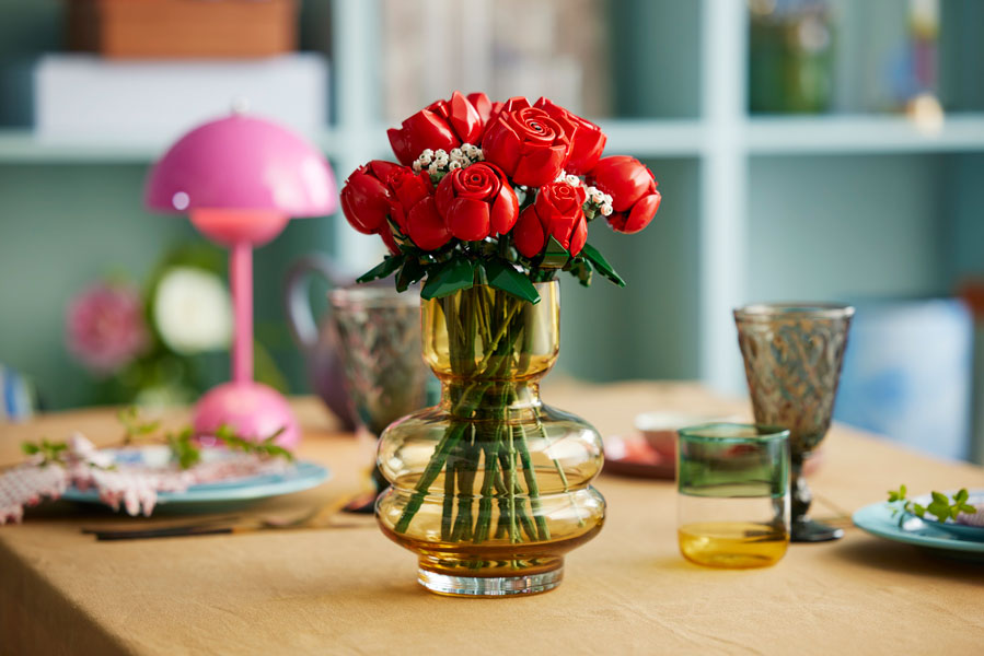 「大人レゴ」にバラのブーケが仲間入り 「レゴ（R）アイコン バラのブーケ」が1月1日に販売開始 (2023年12月5日) - エキサイトニュース