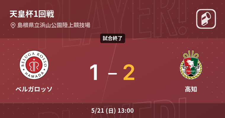 【天皇杯1回戦】高知がベルガロッソを延長戦で制す (2023年5月21日) - エキサイトニュース