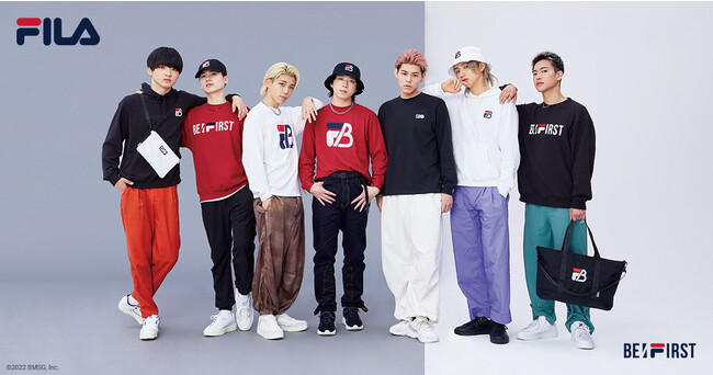 BE:FIRST が FILA のブランドモデルに起用決定！FILA×BE:FIRSTのコラボアイテムをライトオン オンラインショップと一部 ...