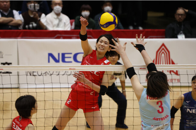 【バレー/Vリーグ】V1女子・NECがホーム開幕戦で好発進！V2女子が上田市とたつの市で本日開幕 (2023年10月29日) - エキサイトニュース