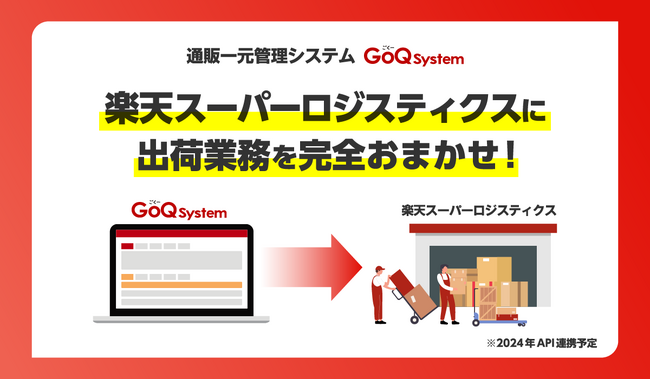RSL（楽天スーパーロジスティクス）×GoQSystem、完全自動連携機能を開発中！2024年春リリース予定。 (2023年12月20日) - エキサイトニュース