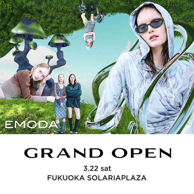 「EMODA(エモダ)」2025年3月22日（土）EMODA ソラリアプラザ店グランドオープン (2025年3月21日) - エキサイトニュース
