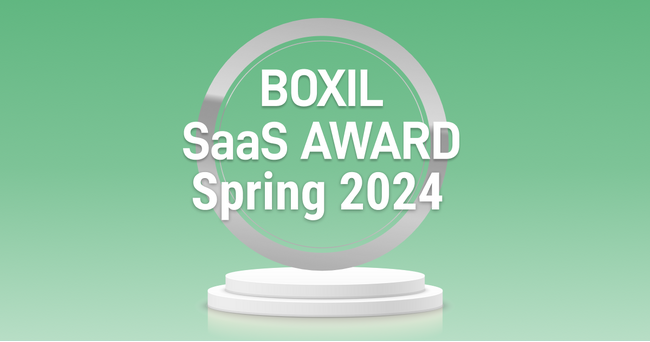 ジーニー、「BOXIL SaaS AWARD Spring 2024」SFA（営業支援システム）部門で「Good Service」を受賞 (2024年3月4日) - エキサイトニュース