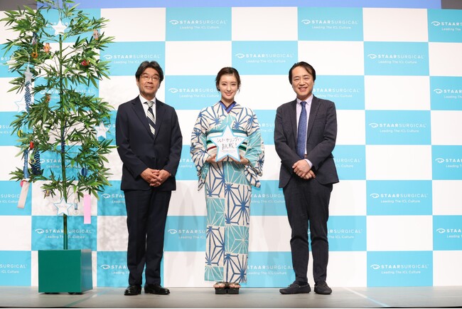 宮本茉由さんがCM撮影で着用した思い入れのある浴衣姿で登場！ICLアンバサダー就任式＆新WebCM 発表会」開催 (2024年8月8日) - エキサイトニュース