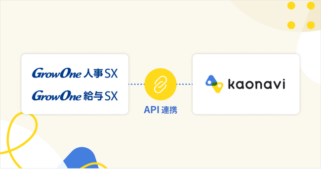 「カオナビ」と人事管理・給与計算システム「GrowOne 人事SX・給与SX」がAPI連携 (2025年6月23日) - エキサイトニュース