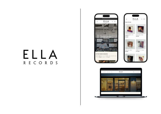 レコードで人やカルチャーをつなぐ。ELLA RECORDSがメディアコマースサイト「ELLA ONLINE」を8月9日(金)にオープン (2024年8月7日) - エキサイトニュース