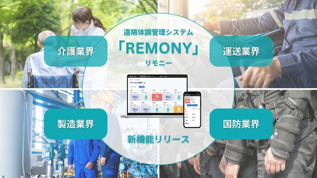 24時間遠隔体調管理システムREMONY (リモニー)に転倒検知機能と緊急SOS機能を新たに追加 (2024年4月23日) - エキサイトニュース