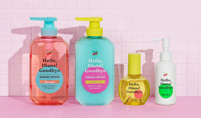 カラーリングやブリーチ髪にダイアンからハイダメージケア「Hello, Diane! Goodbye」が新登場！ (2024年7月31日 ...