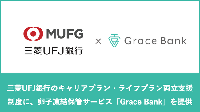 三菱UFJ銀行の両立支援制度に、働く女性のための予防医療・不妊治療サービス「Grace Care」を提供 (2025年3月11日) - エキサイトニュース