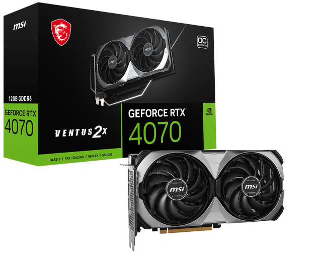 MSI、NVIDIA(R)の 「GeForce RTX(TM) 4070」 を採用したグラフィックスカード「GeForce RTX(TM ...