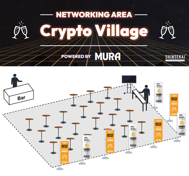 シンセカイテクノロジーズが国内最大級のクリプトカンファレンス「IVS Crypto 2024 KYOTO」の交流広場「Crypto Village powered by MURA」を ...