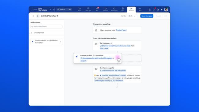 Zoom Workflow Automation が一般提供開始、ノーコードで簡単ワークフロー構築 (2025年3月5日) - エキサイトニュース