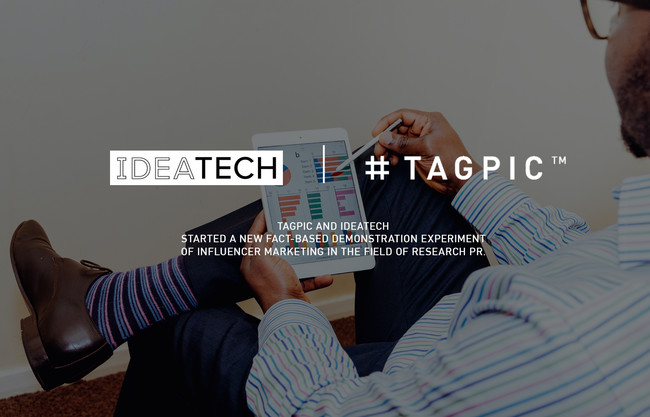 国内最大級のインフルエンサーを束ねるSNSマーケティング会社のタグピク(株)、IDEATECH社のリサーチPR「リサピー(R)️」とファクトベースのインフルエンサー・マーケティング領域における ...