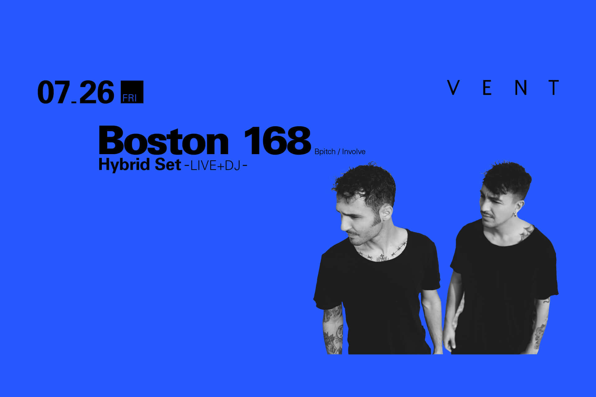 アシッド・テクノを再定義するBoston 168が7月26日のVENTに登場 (2019年7月4日) - エキサイトニュース
