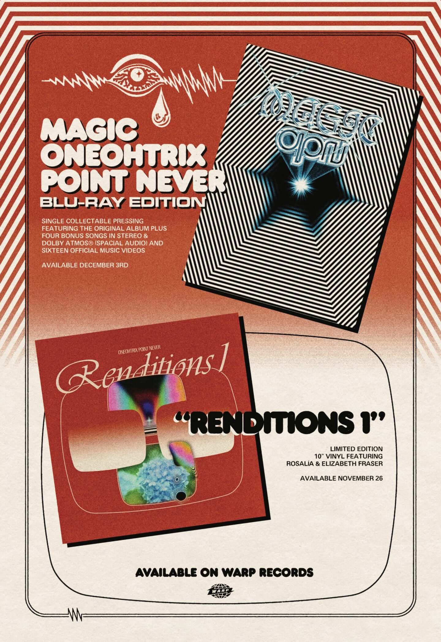 Oneohtrix Point Neverのレコード・ストア・デイ限定作品『RENDITIONS I』がリリース！『Magic ...