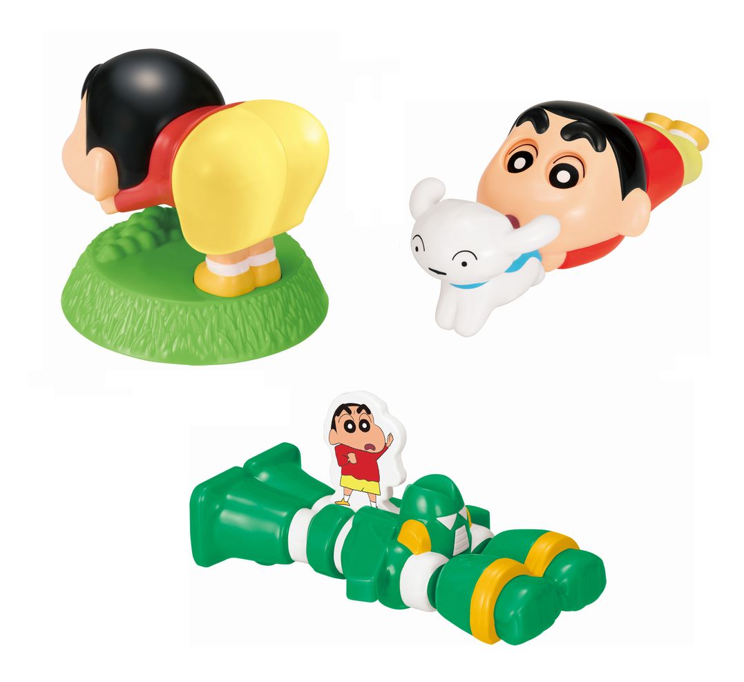 ハッピーセット「クレヨンしんちゃん」第1弾発売、おしりフリフリ･シロとおさんぽ･いけ!カンタム･ロボ!、マックカード当たるSNSキャンペーンも ...