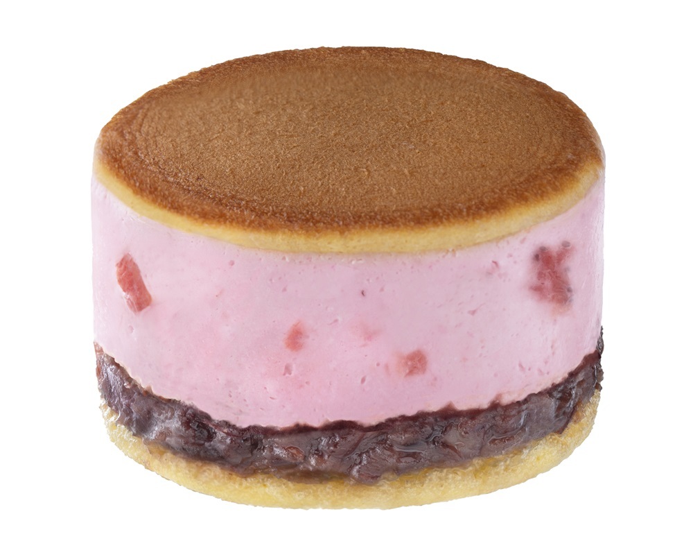 ファミマ「ネオ和菓子」2種11月19日発売、いちごムース&つぶあんを挟んだ「極厚 どら焼きバーガー」と抹茶クリーム&黒蜜を詰めた「ふわもち生 ...