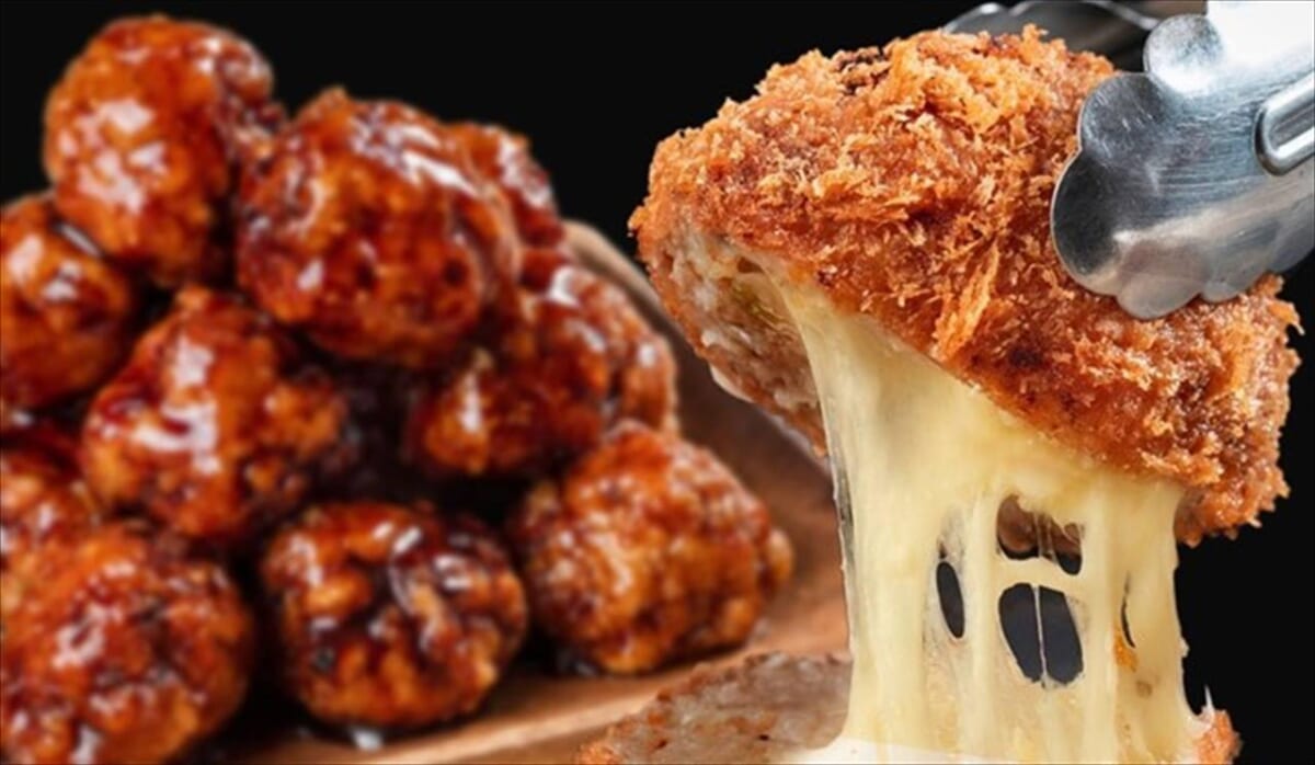 【横浜】無限ミートボール・罪悪感めんちかつ！中毒グルメ「からあげ原人＆肉玉とめんち」オープン (2023年5月19日) - エキサイトニュース