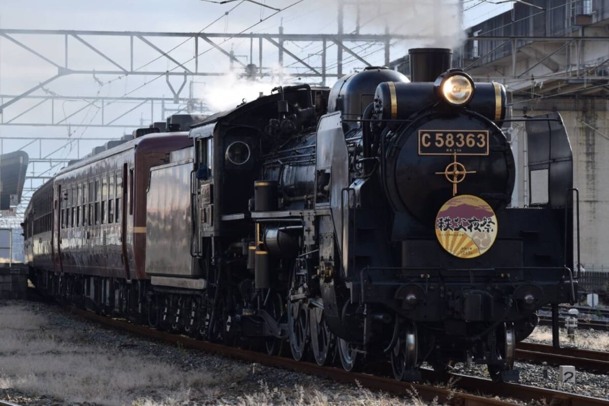 【蒸気機関車・SL秩父曳き山夜祭り号】日本三大曳山祭のひとつ「秩父夜祭」に合わせて特別運行！ (2025年11月7日) - エキサイトニュース
