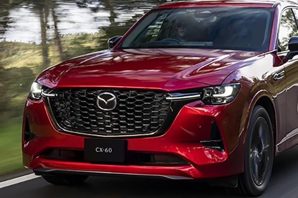 溢れ出る高級感!! マツダが新型SUV「CX-60」発売 金属っぽい白色が人気 受注も好調？ (2022年9月15日) - エキサイトニュース