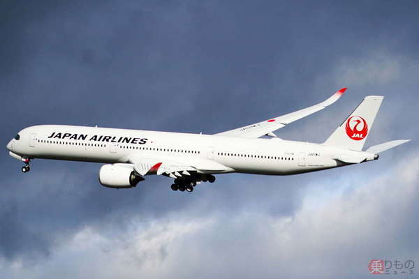 JAL 20年ぶり導入の国際線主力機が「特別塗装」に！ 来月就航の「A350-1000」…そのデザインは？ (2023年12月28日) - エキサイトニュース