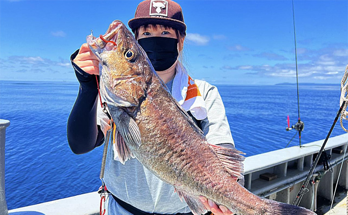 ジギング＆タイラバ釣行で3kgアラを手中【新潟・光海丸】好ゲストにワラサにマゾイ (2023年7月9日) - エキサイトニュース