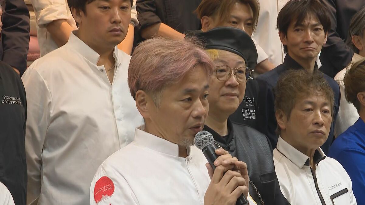 チョコの祭典｢アムール・デュ・ショコラ｣倍率7.3倍の先行販売会に2600人 カカオ豆不足で価格高騰でもシェフは気合十分 ジェイアール名古屋 ...