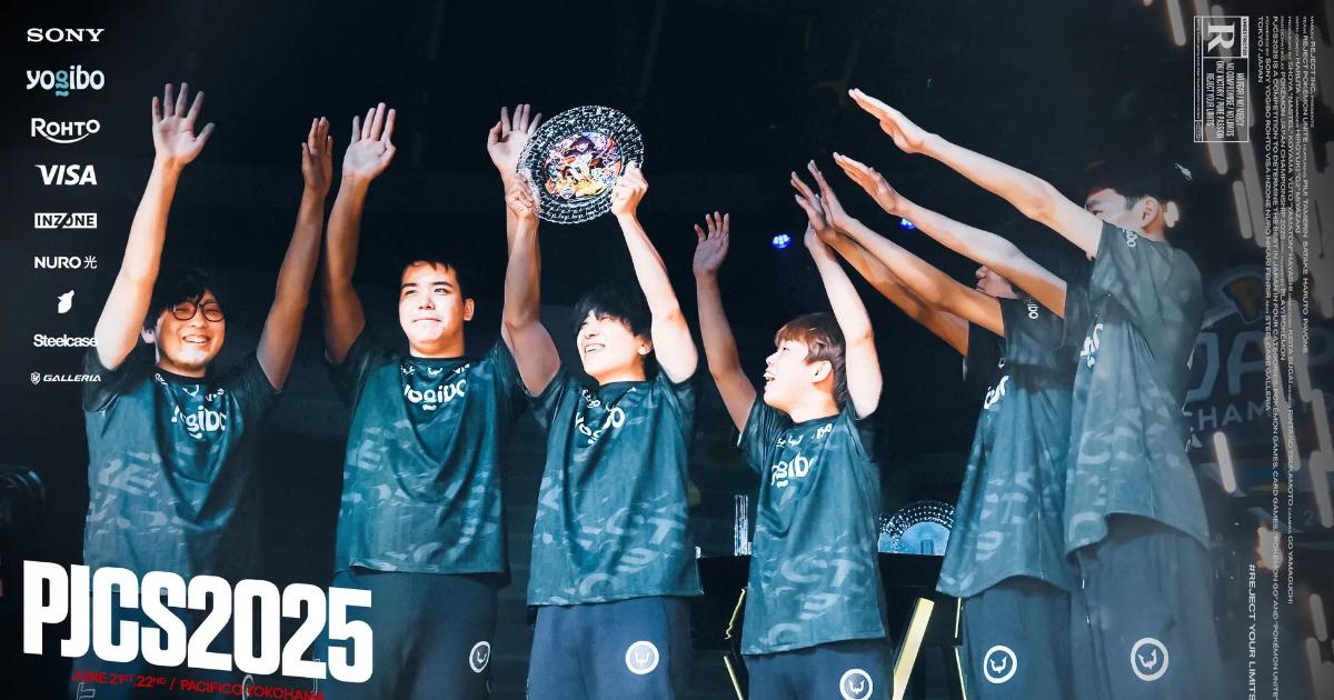 世界がまた熱狂！REJECT Pokémon UNITE部門がPJCS2025優勝で2年連続世界大会進出決定 (2025年6月24日) - エキサイトニュース