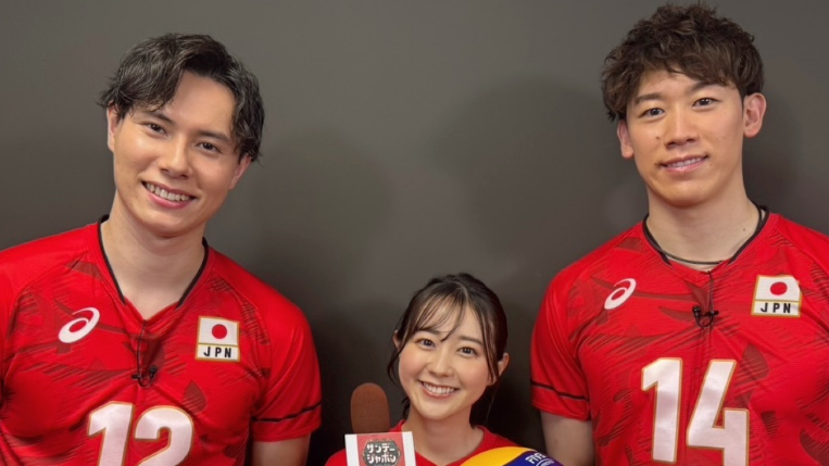 「身長差35cmの奇跡ショット」若林有子アナ、石川祐希＆髙橋藍とのインタビューが話題沸騰！“必殺技”に注目集まる (2025年7月6日 ...