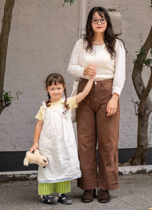 【ハンドメイド × ヴィンテージ】がおしゃれすぎ！秋カラーで親子コーデ | HugMug｜ウーマンエキサイト