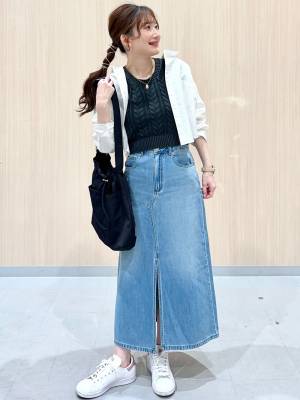 《サッと羽織るのに便利♡》【GU】見かけたら買いが正解！「ショートシャツ」｜ウーマンエキサイト